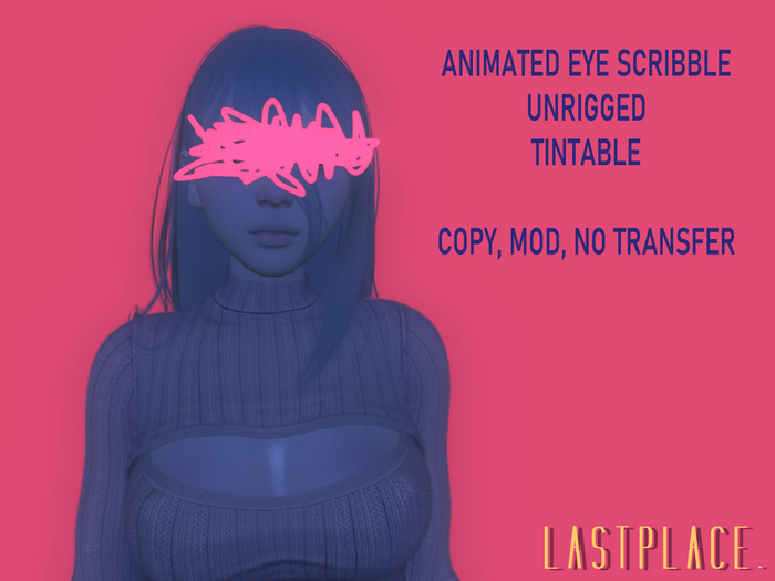 Second Life Marketplace - [lastplace.] Animated Eye Scribble